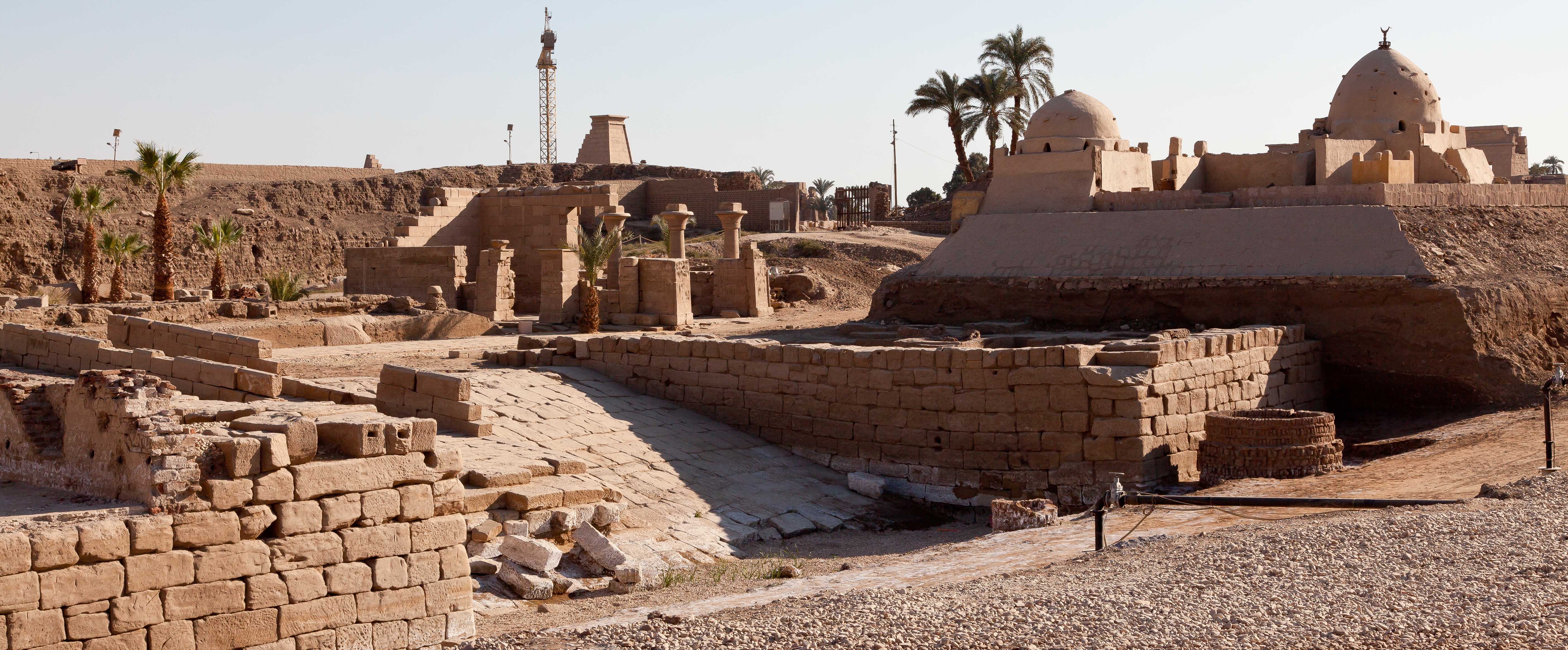 Temple of Karnak – original boat landing site | Photographic ...
